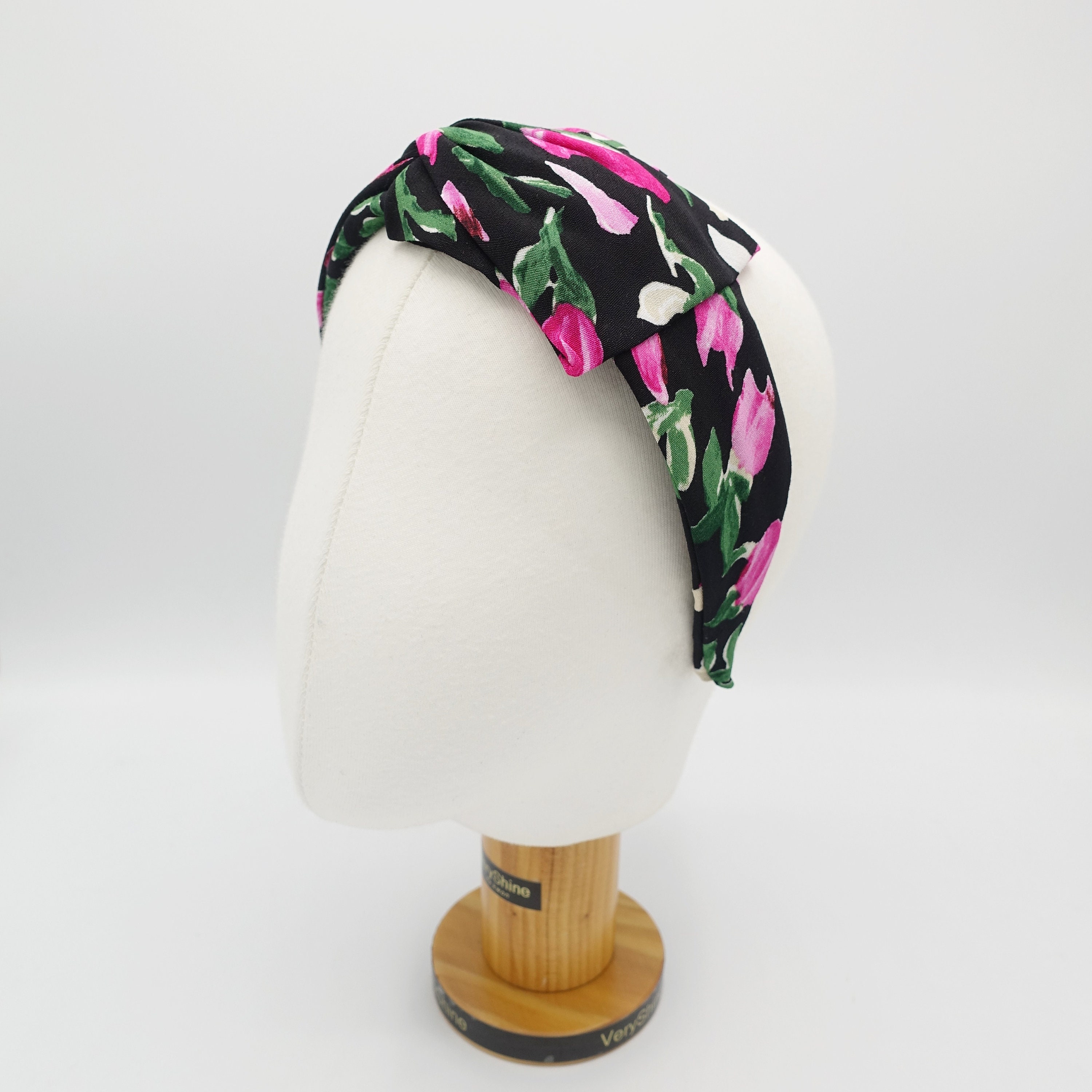 Floral Cross Headband Asymmetric Hairband for Women - Etsy