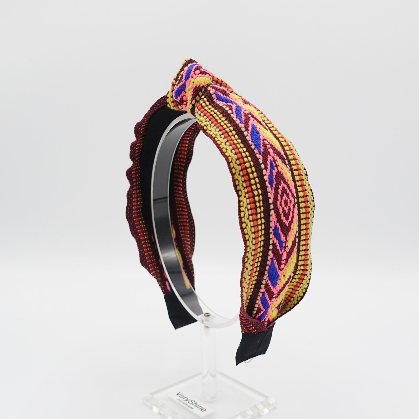 Aztec Pattern Headband Jacquard Knot Hairband Woman Hair Accessory - Etsy