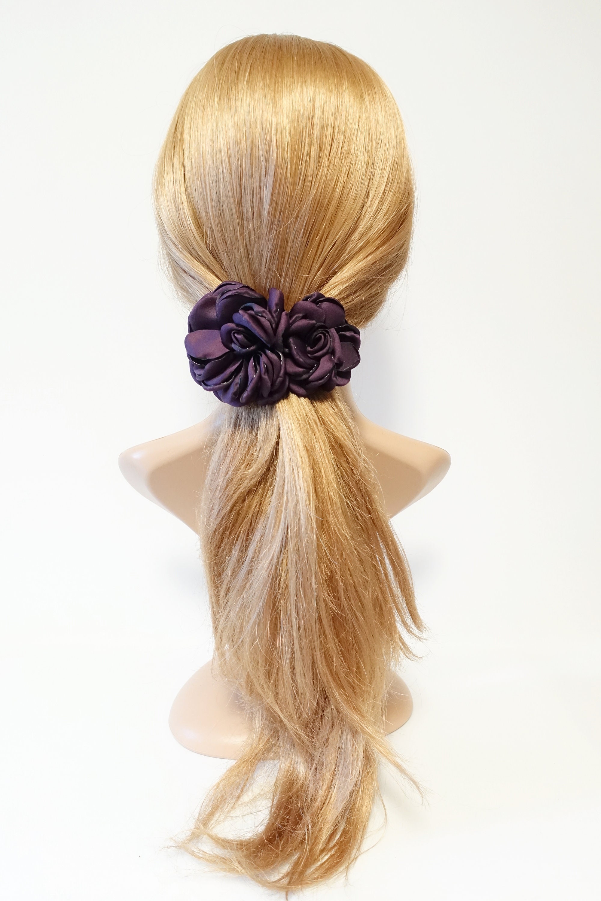 Two Wild Rose Flower Decorated French Hair Barrette Women Hair - Etsy