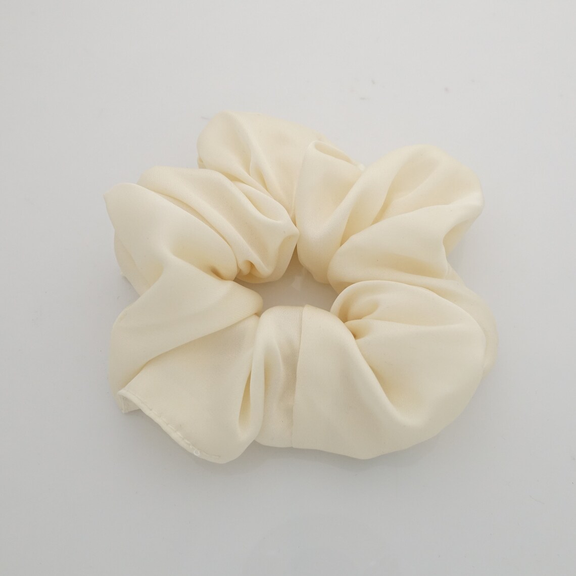 Soft glossy satin scrunchies basic women hair tie scrunchie | Etsy