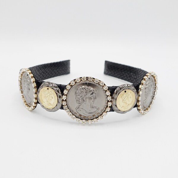 Coin Headband - Etsy