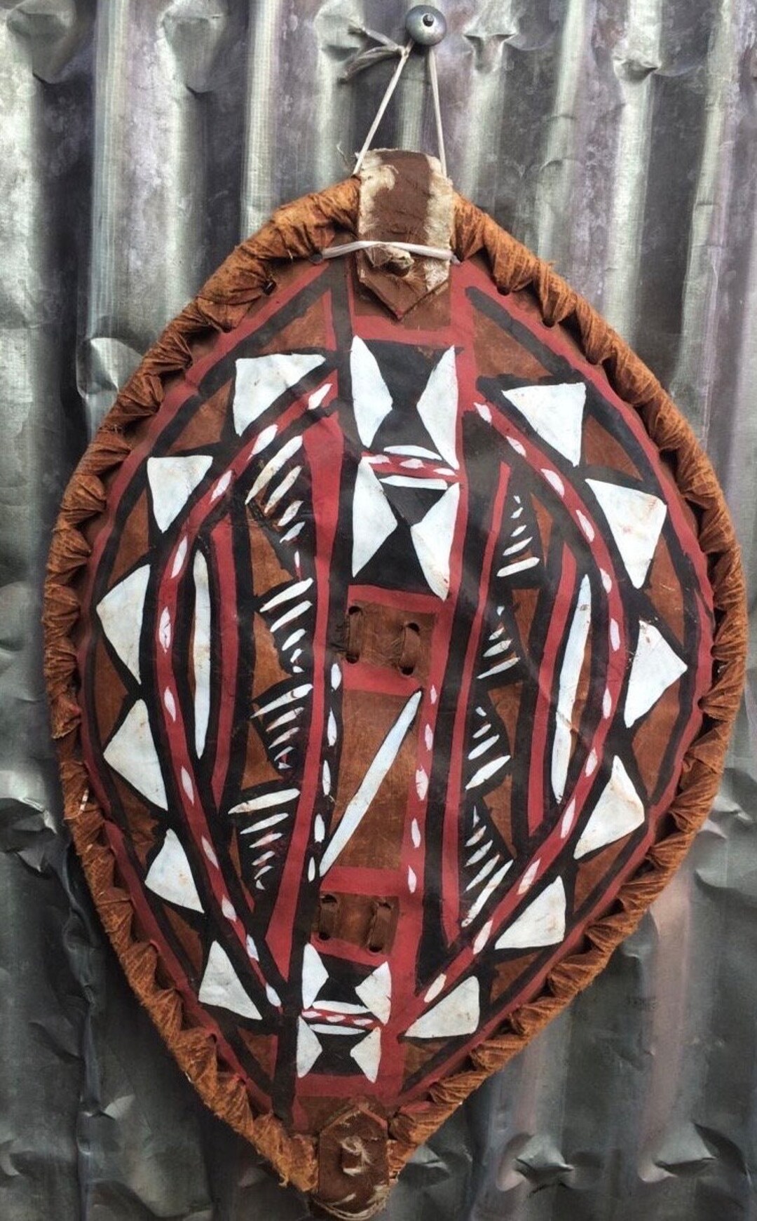 Protection Leath Shield Gift Ideas for Men, Gift From Africa for ...