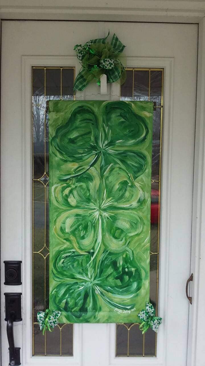 St Patrick's Day Door Hanger St Patty's Day Door Decoration - Etsy