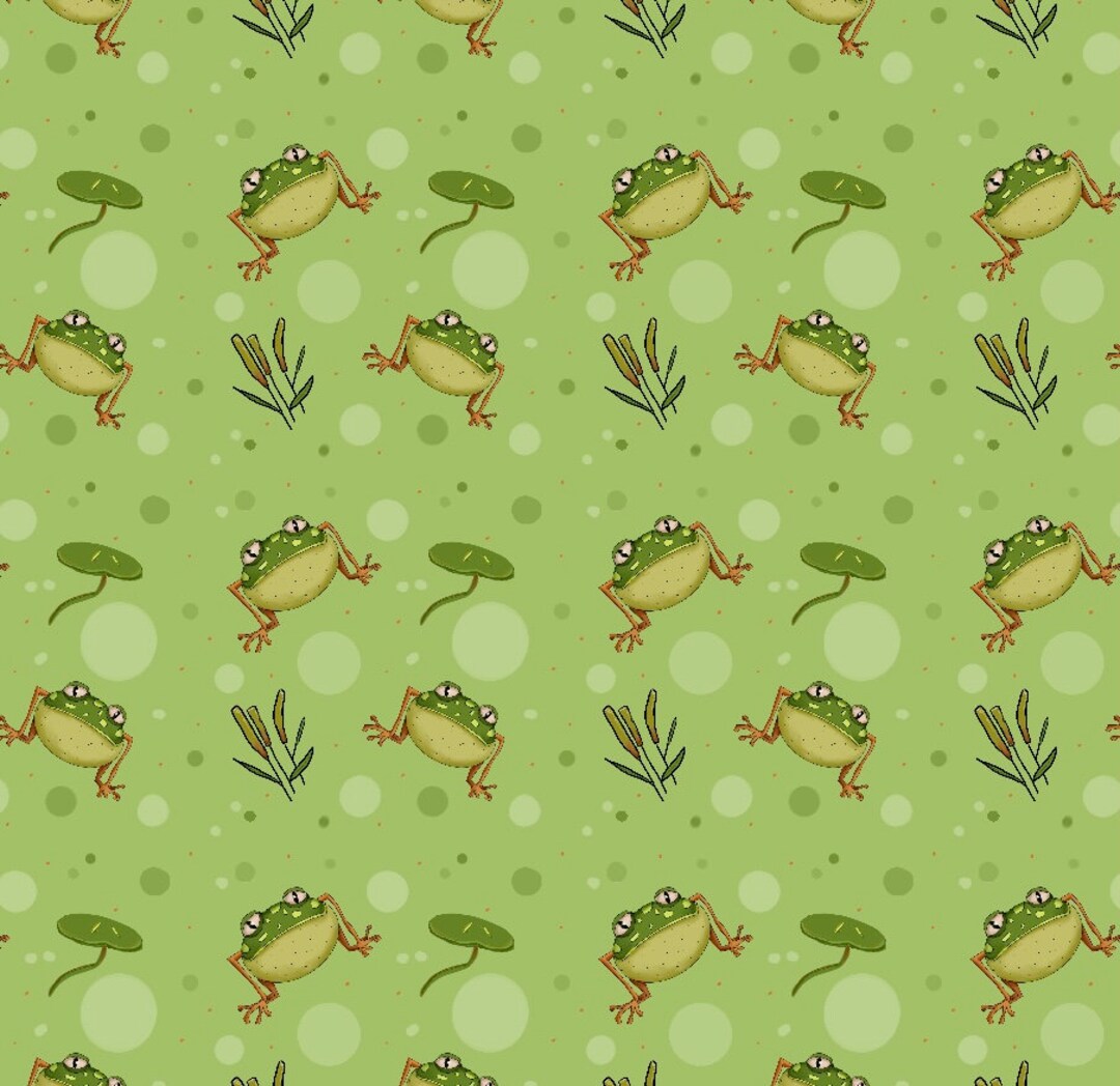 Toads - a New Surface Pattern Design for Paper Crafts, Stationary ...