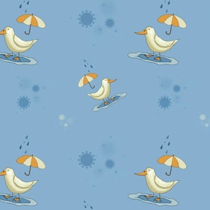 Ducks N Drops - a New Spring Surface Design for All Your Paper ...