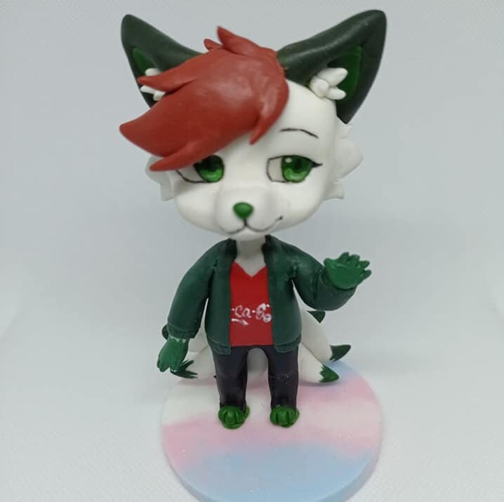 Figurines Made to order custom fursona nendoroid-style figurine ...
