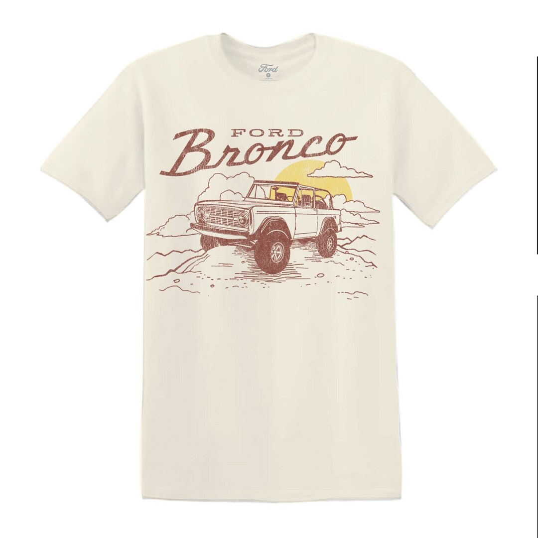 FORD - Bronco Land - Camiseta unisex - Licencia oficial - pony car ...