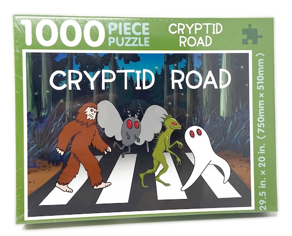 Cryptid Puzzle GPZL0013 jigsaw puzzle games toys cryptid | Etsy