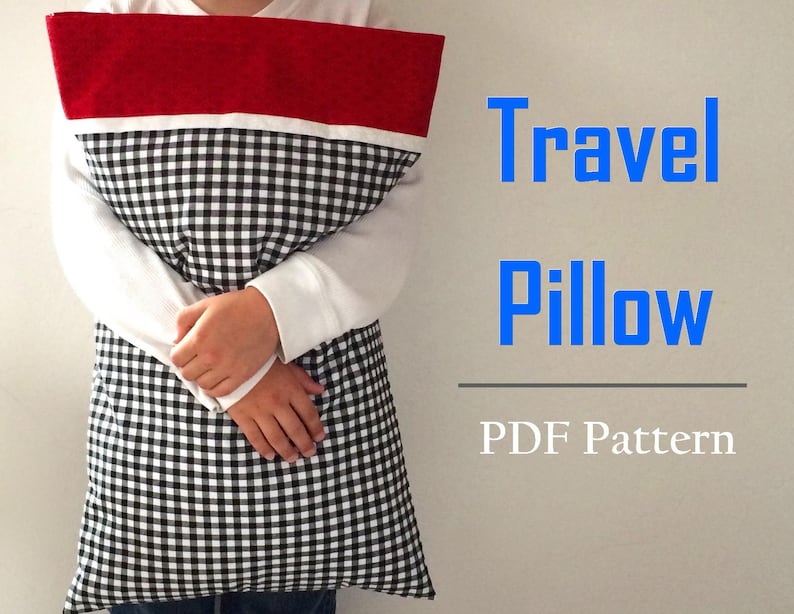 Travel Pillow PDF Pattern - Etsy