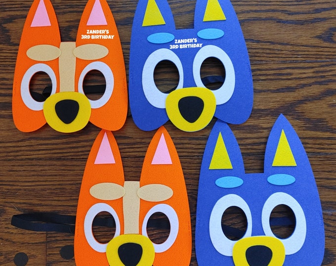 Deluxe Bluey Mask - Etsy