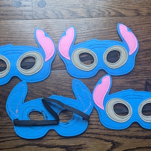 Stitch Birthday Party Masks!! Stitch Party Favors! Stitch Birthday ...