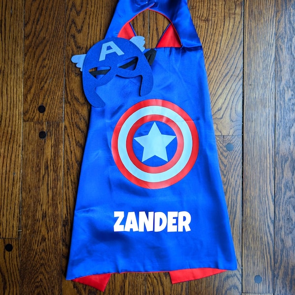 Captain America Mask - Etsy