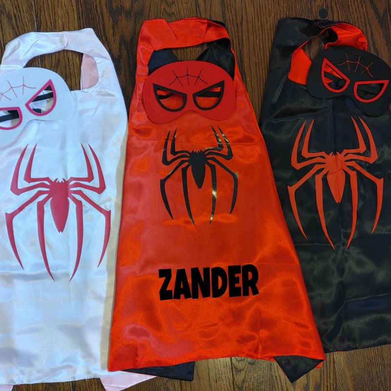 Custom Cape Spiderman - Etsy