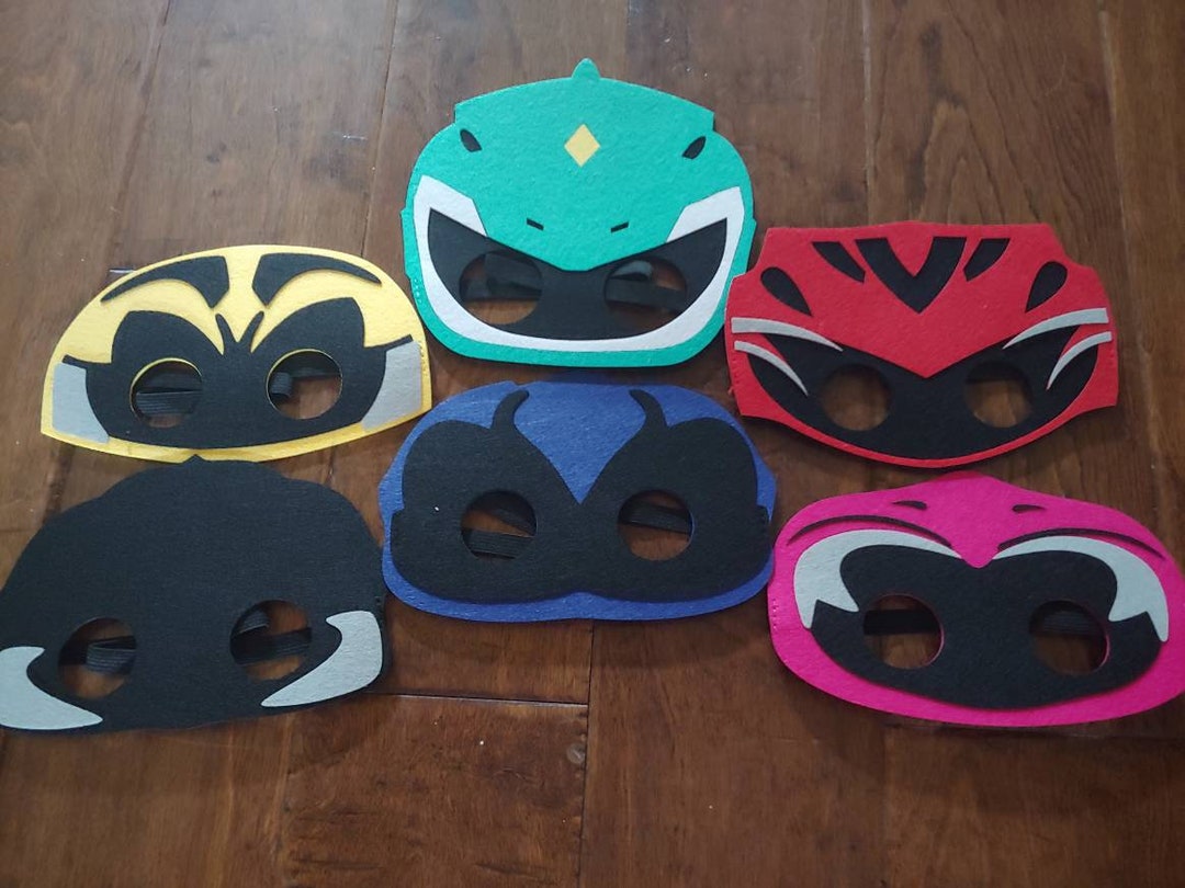 Ready to Ship! Personalized Ranger Felt Masks - Etsy