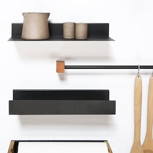 MAGNETIC Shelf L | Magnetic Steel Shelf, High Load Capacity, Various ...