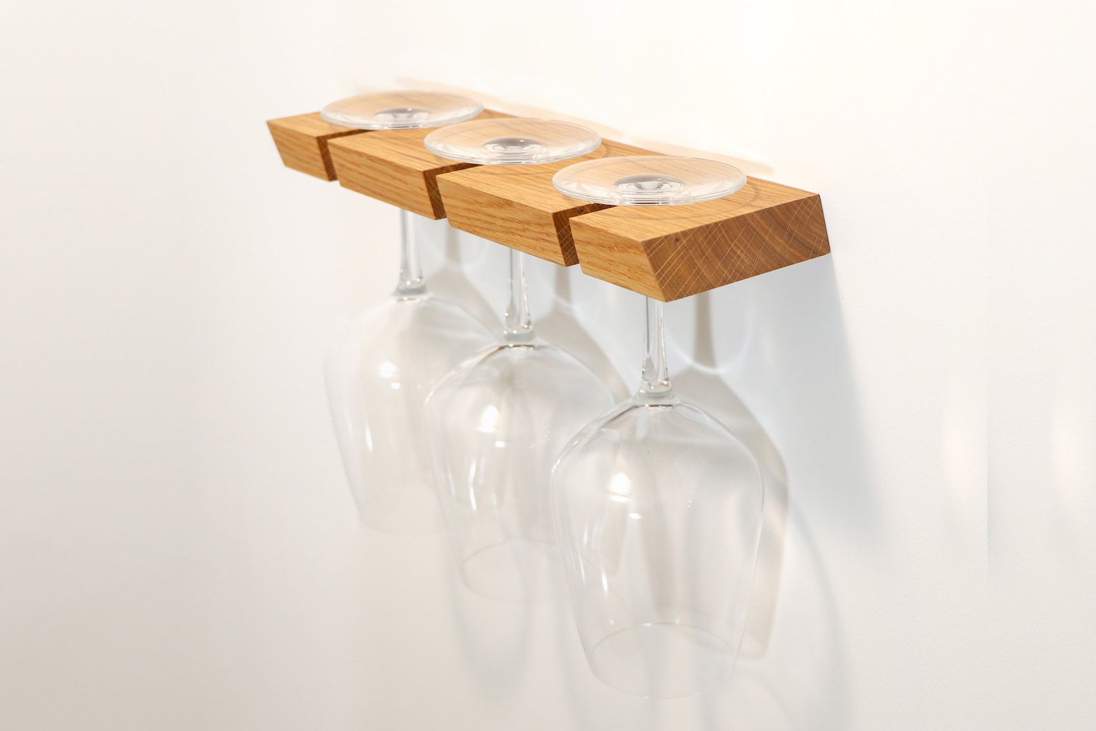 Wine Glass Holder Magnetic Wine Glass Holder Made of Solid - Etsy