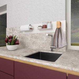 Space-saving Wall Mounted Kitchen Storage Set - Perfect for Small ...