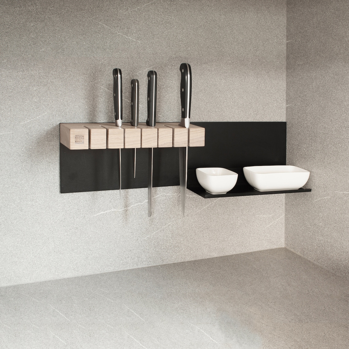 MAGNETISCHES Messerblock Messerhalter mit Magnetbefestigung - Etsy