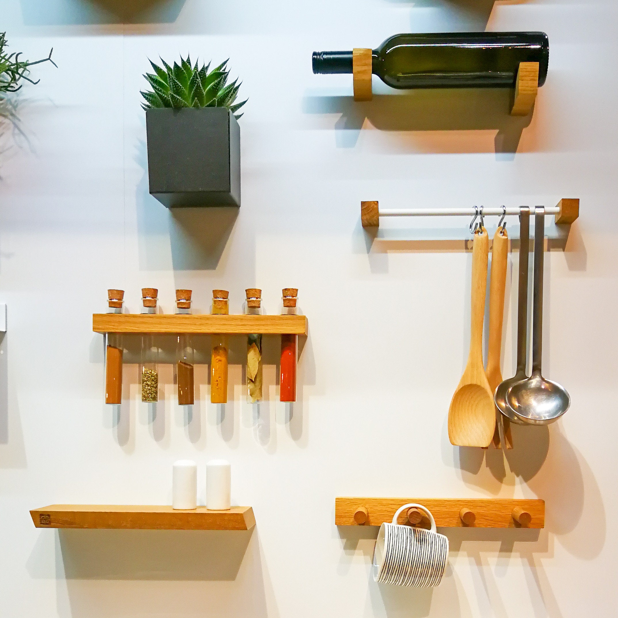 MAGNET Ladle Hanger Magnetic Hanging Rod With Hooks - Etsy