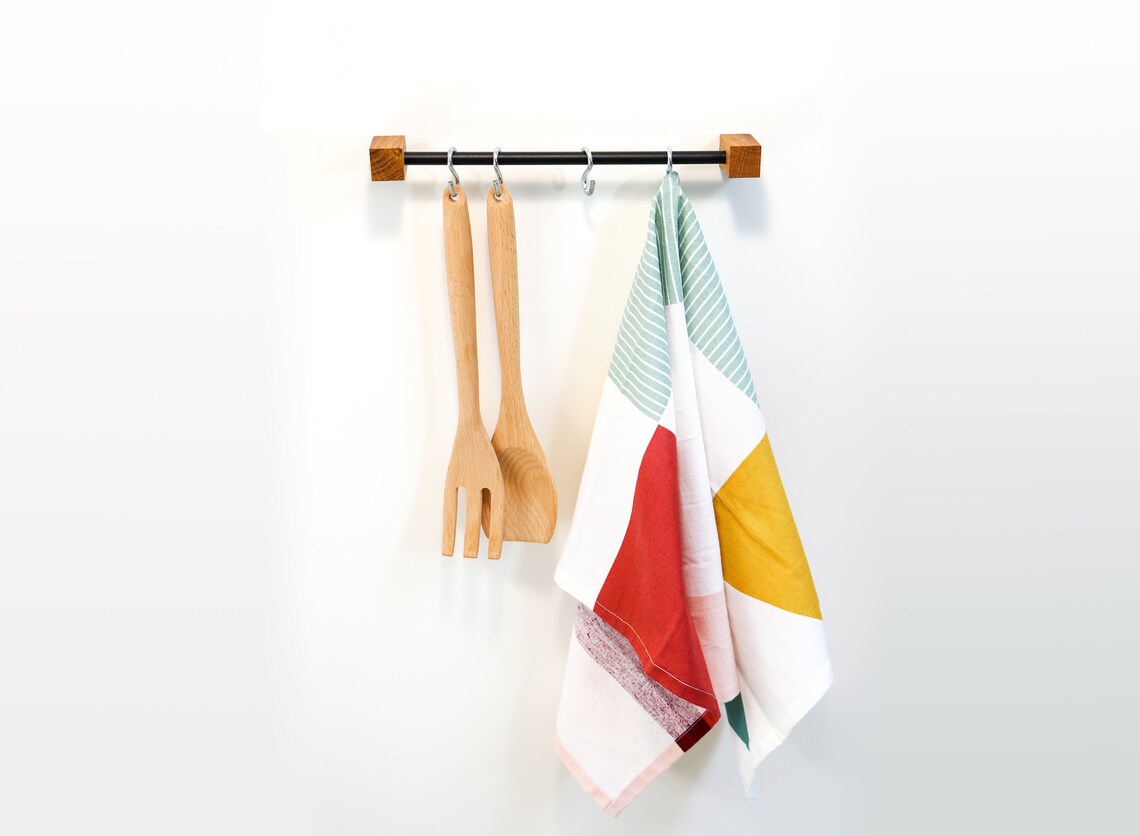 MAGNET Ladle Hanger Magnetic Hanging Rod With Hooks - Etsy