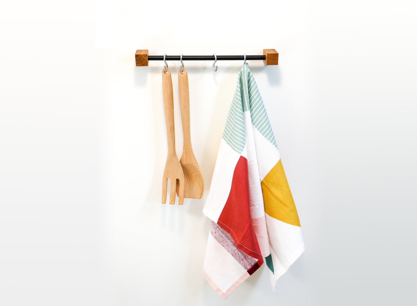 MAGNET Ladle Hanger | Magnetic Hanging Rod With Hooks, Magnetic Kitchen ...