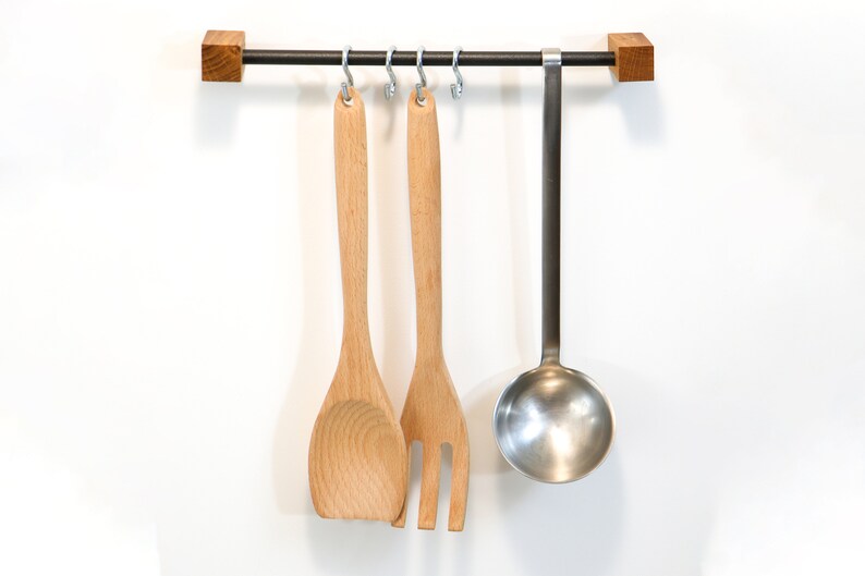 MAGNET Ladle Hanger Magnetic Hanging Rod With Hooks - Etsy