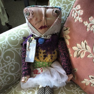 Handmade Primitive Doll by Rusty Key Primitives....marabel - Etsy