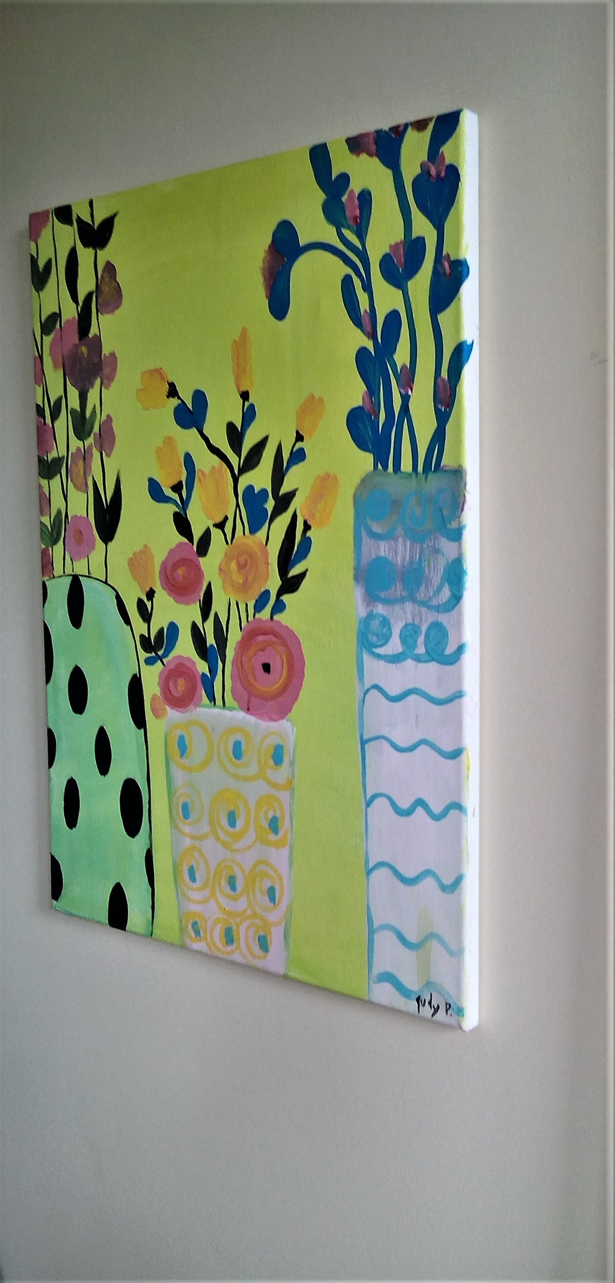 Original Painting....in Days of Spring - Etsy