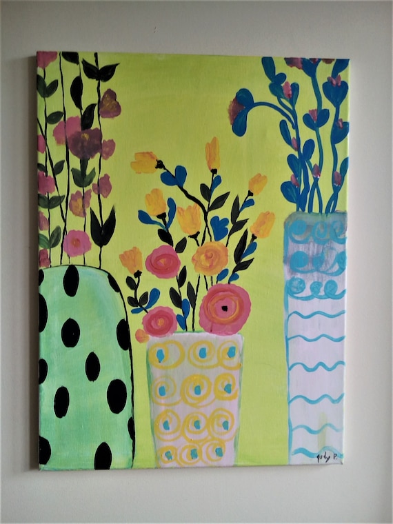 Original Painting....in Days of Spring - Etsy