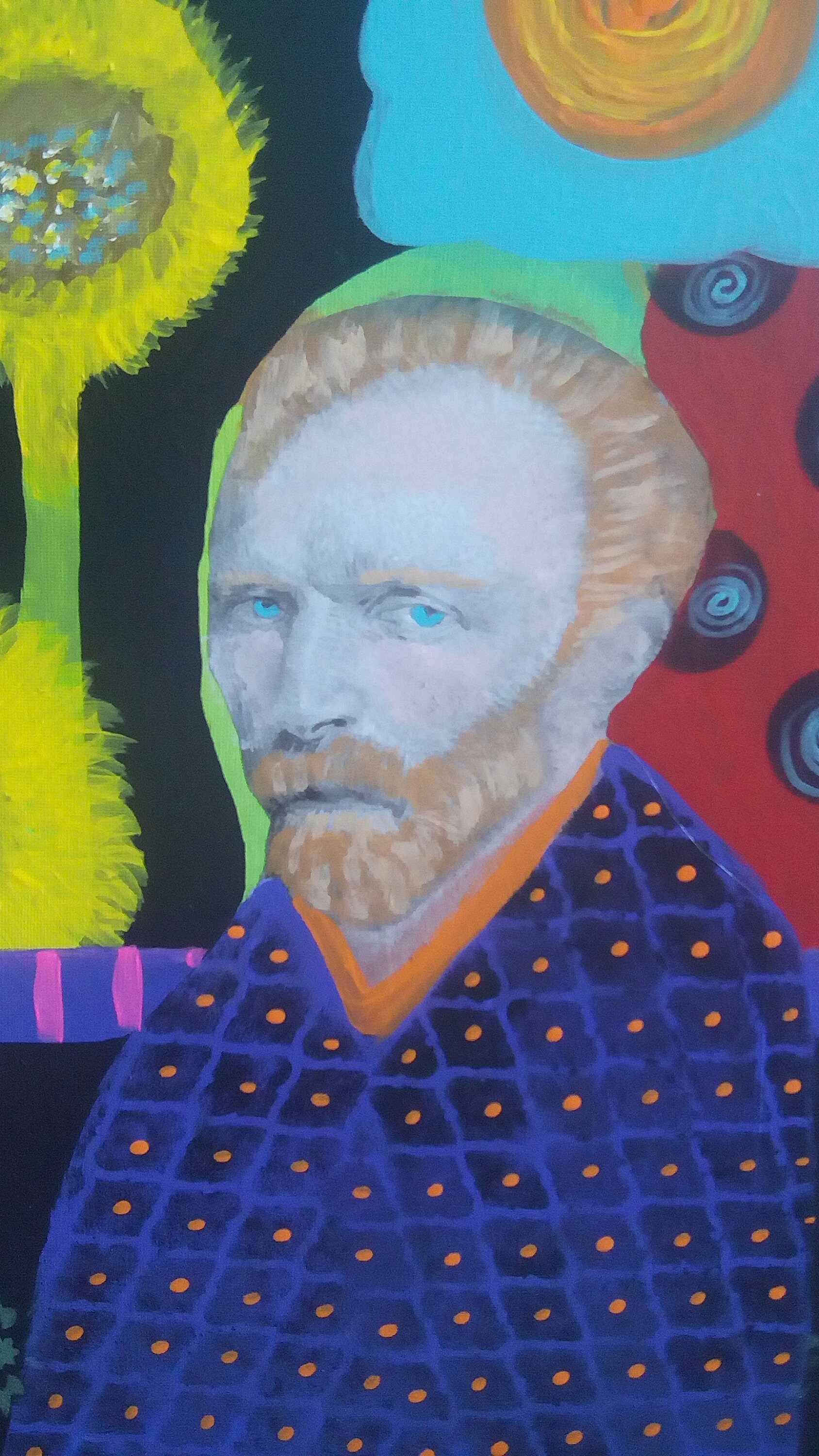 ORIGINAL Folk Art Collage Painting by New England Folk Artist ...