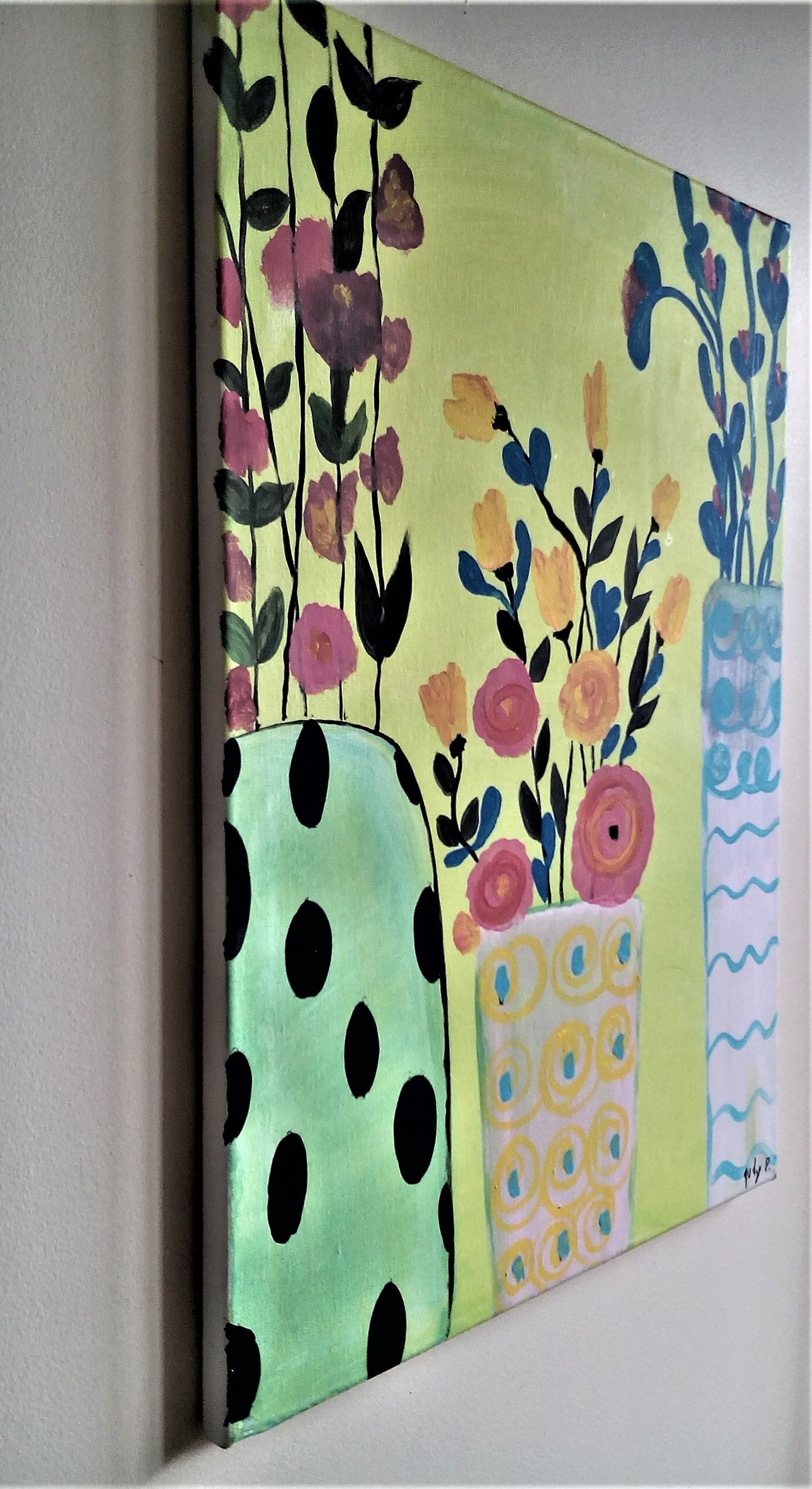 Original Painting....in Days of Spring - Etsy