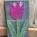 MADE TO ORDER Tulip String Art Flower String Art Spring - Etsy
