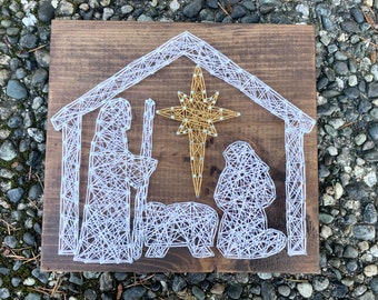 Nativity String Art - Etsy