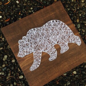 MADE TO ORDER Bear String Art - Etsy