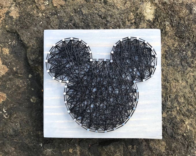 MADE TO ORDER Mickey Ears String Art - Etsy