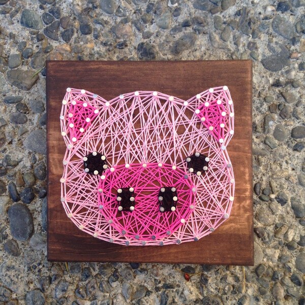 Pig String Art - Etsy