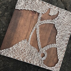 MADE TO ORDER Horse Head String Art Rustic Horse Gift - Etsy