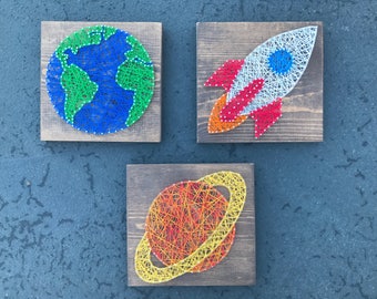 MADE TO ORDER Mini Earth String Art - Etsy