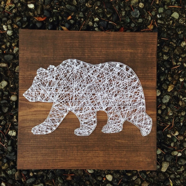 Bear String Art - Etsy
