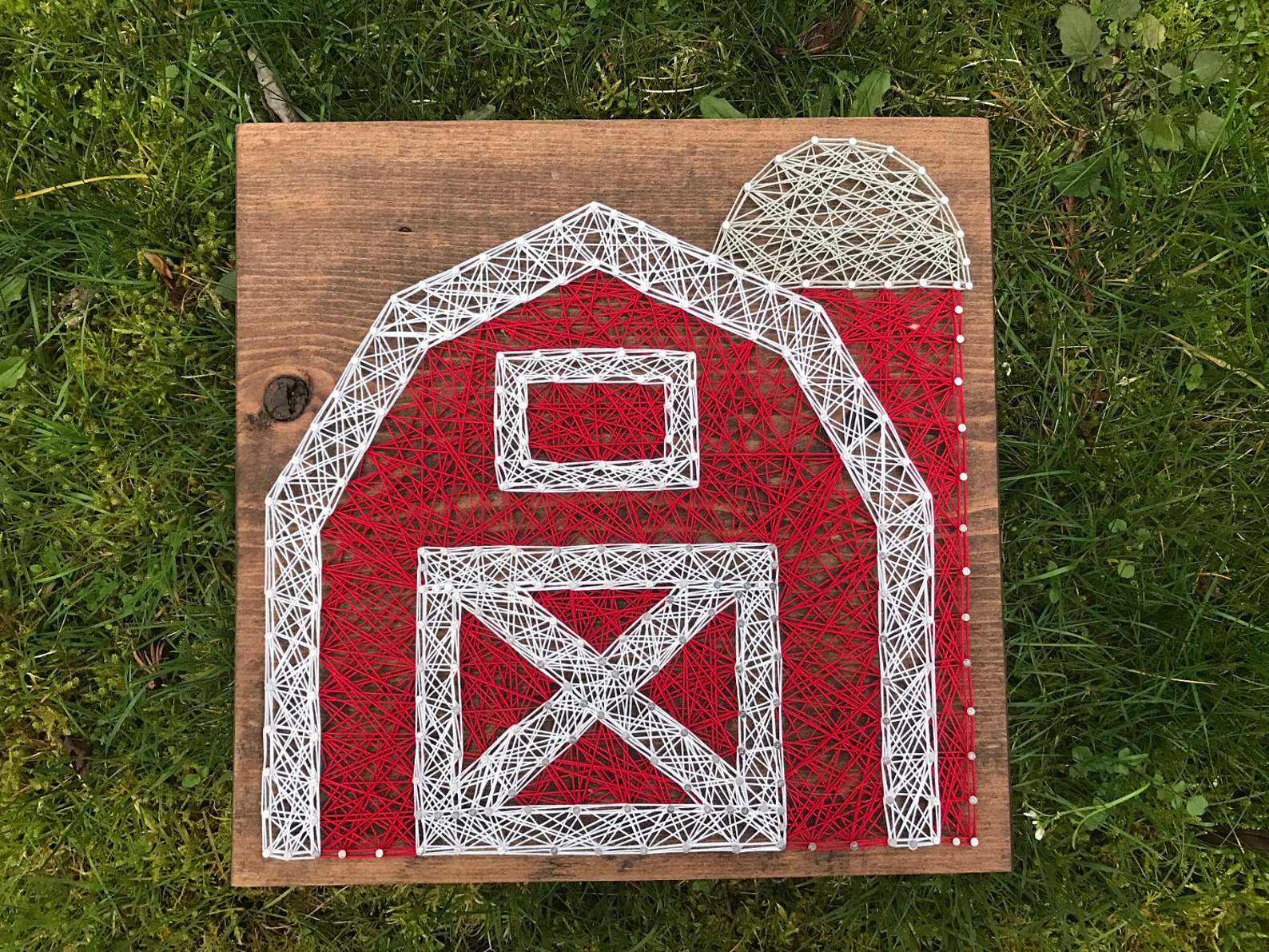 MADE TO ORDER Farm String Art Barn String Art Barn Decor - Etsy