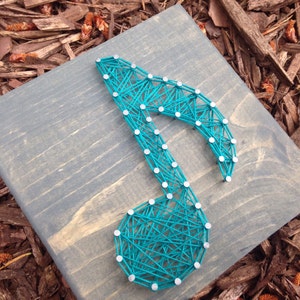 MADE TO ORDER Music Note String Art - Etsy
