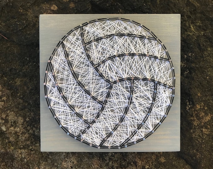 MADE TO ORDER- Volleyball String Art- Volleyball Decor- Sports String ...