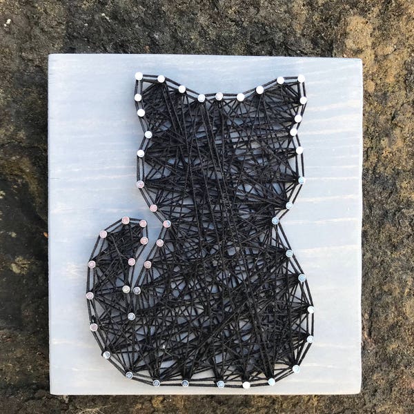 Cat String Art - Etsy