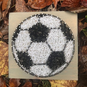 MADE TO ORDER Soccer Ball String Art - Etsy
