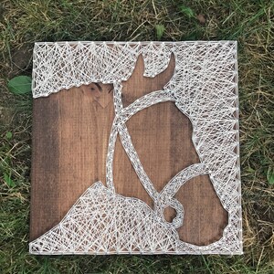 MADE TO ORDER Horse Head String Art Rustic Horse Gift - Etsy