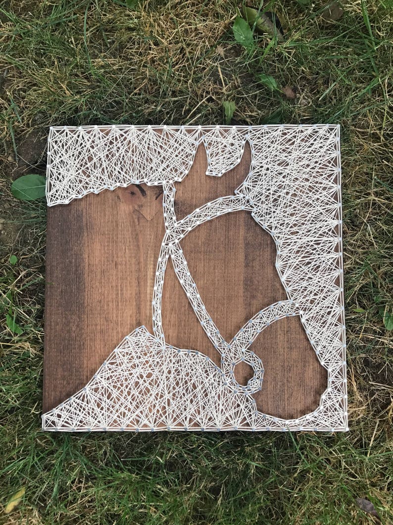 MADE TO ORDER Horse Head String Art - Etsy