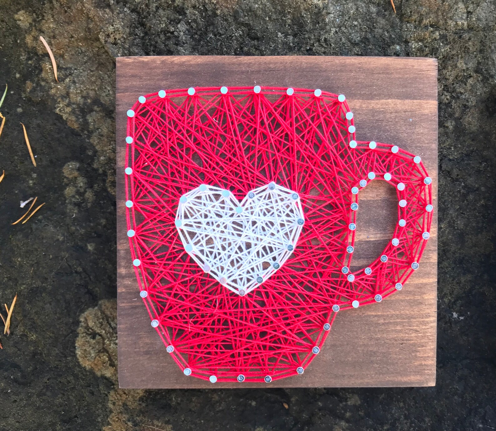 MADE TO ORDER Coffee Cup String Art - Etsy