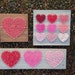 MADE TO ORDER Three Heart String Art Red and Pink Hearts - Etsy