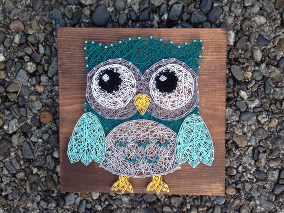 MADE TO ORDER Owl String Art - Etsy