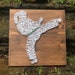 MADE TO ORDER Karate Girl String Art - Etsy